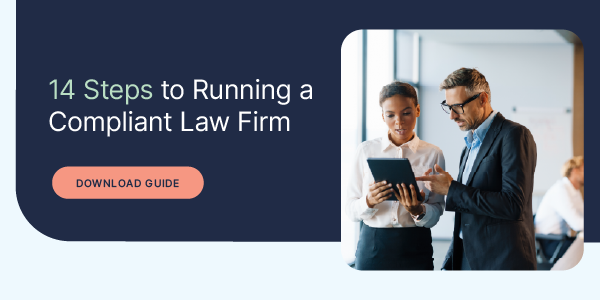 Thank You: 14 Steps to Running a Compliant Law Firm